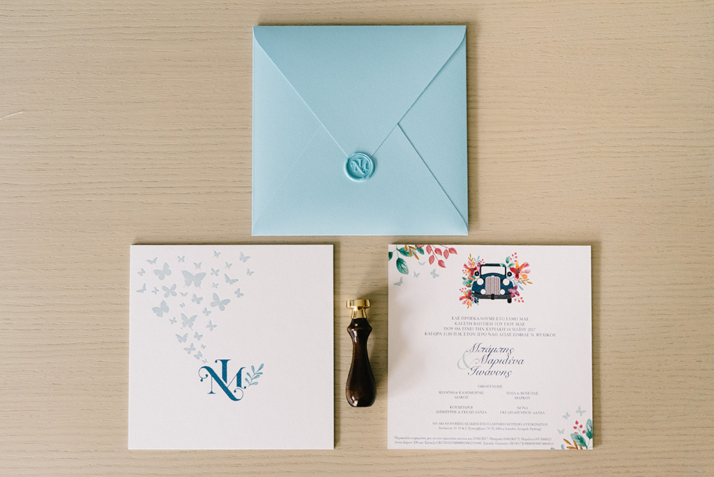Spring Wedding Invitations ⋆ Bright White